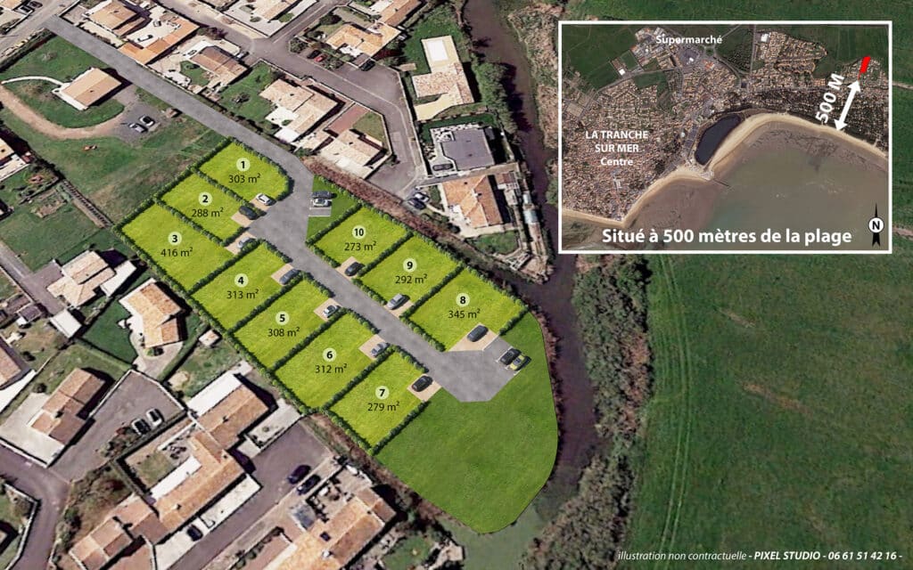 Lotissement Les Prés de la Grière | Terrains La Tranche-sur-Mer